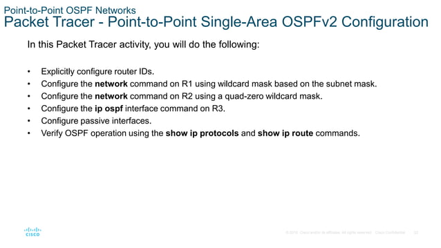 ENSA_Module_2 Packet Tracer - Single-Area OSPFv2 Configuration | PPTX | Operating Systems ...