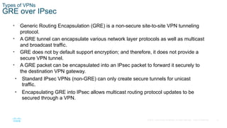 ENSA_Module_9 VPN NETWORK SITE TO SITE.pptx | Internet | Computing