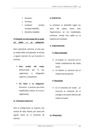 Cohecho Propio/ Impropio/ Especifico | DOC