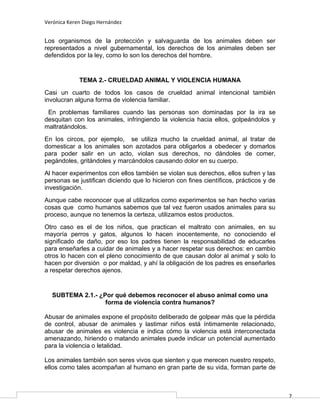 Ensayo "Maltrato animal" | DOC