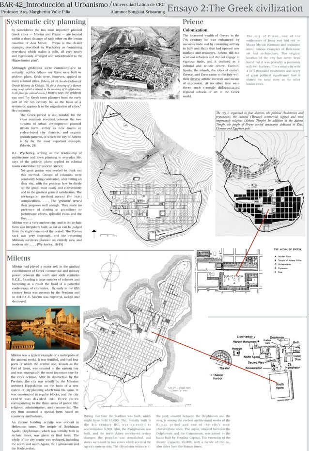 Ancient Greek Urban form essay | PDF | Geography | Science