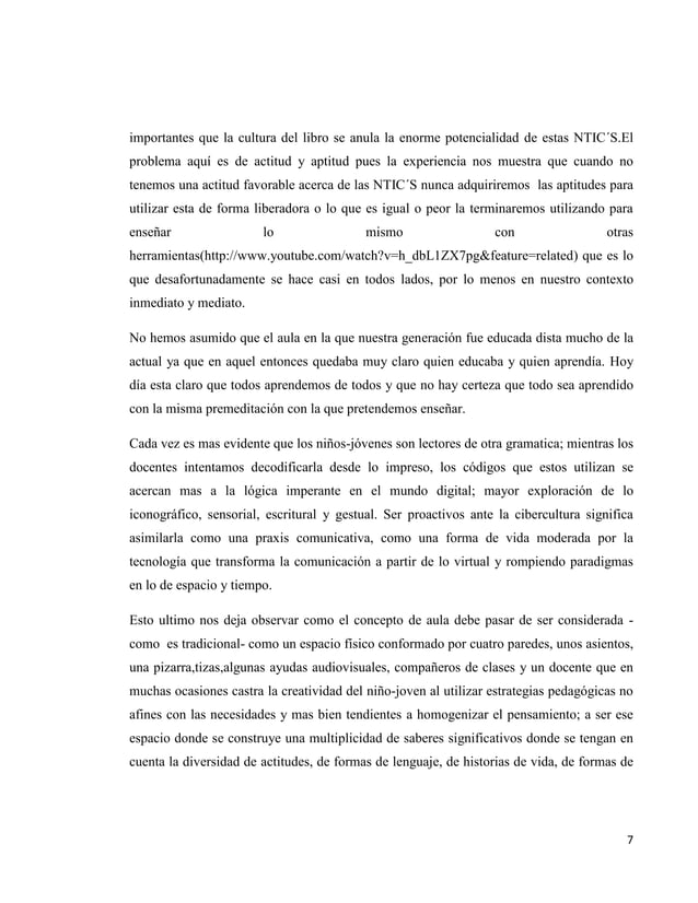 Lectura lineal, lectura hipertextual, escuela y sociedad. | PDF