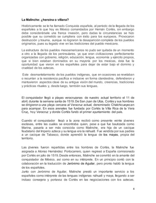 Ensayo La Malinche | DOCX