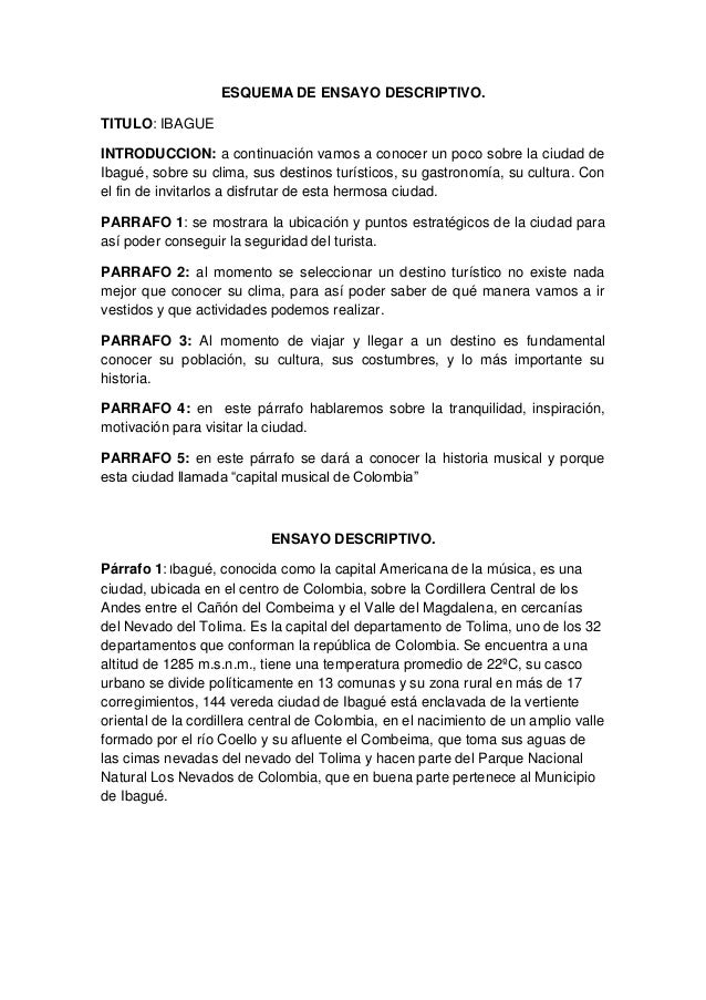 Ejemplo De Ensayo Descriptivo Pdf Ejemplo De Ensayo Descriptivo Pdf