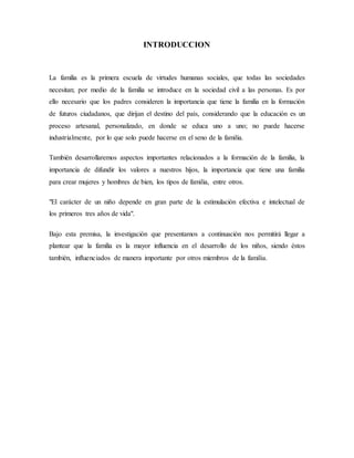 Ensayo familia | PDF