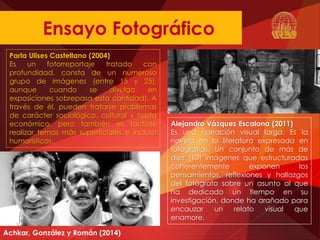 Ensayo fotográfico | PPTX