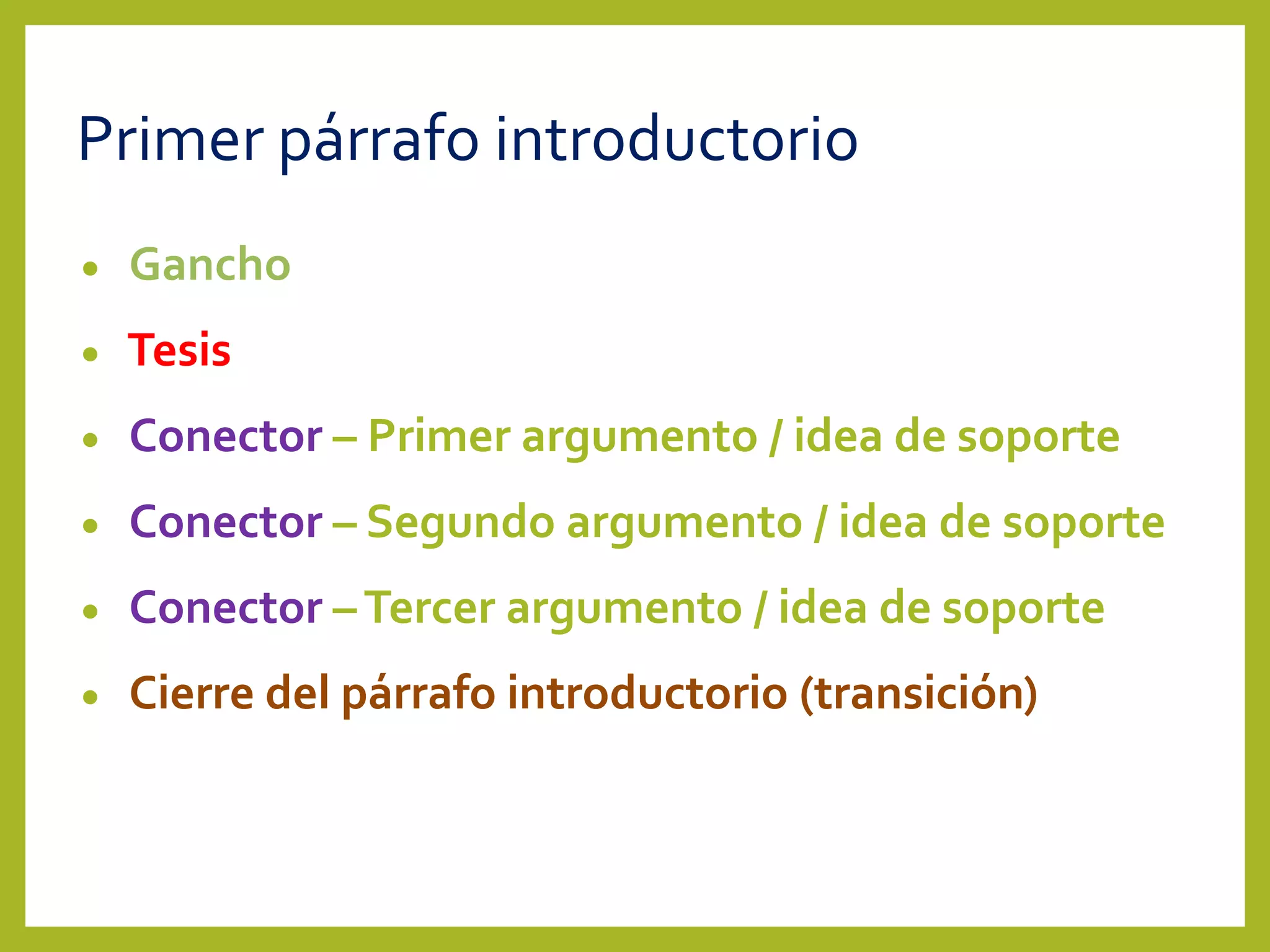 Ensayo persuasivo | PPTX