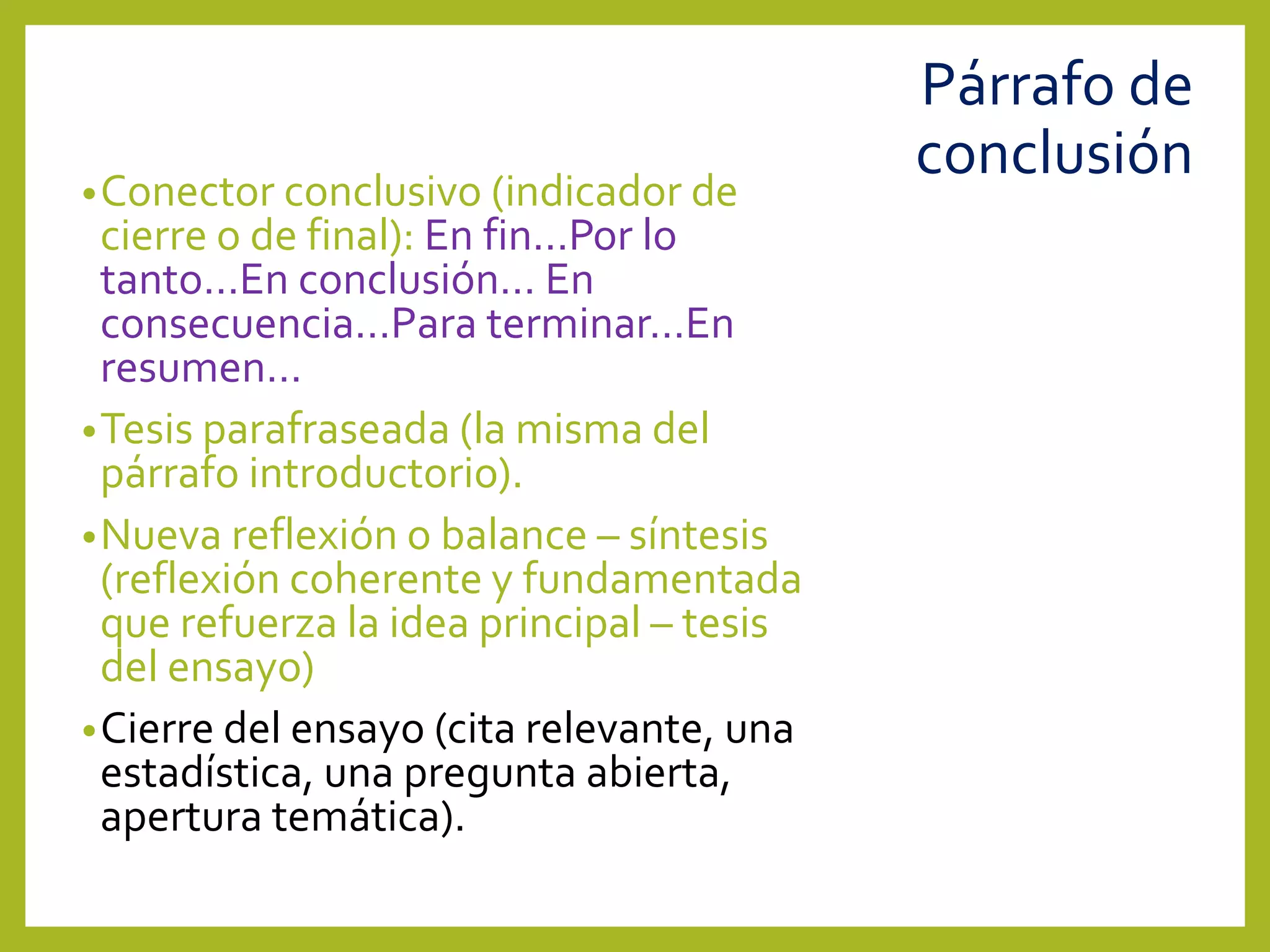 Ensayo persuasivo | PPTX