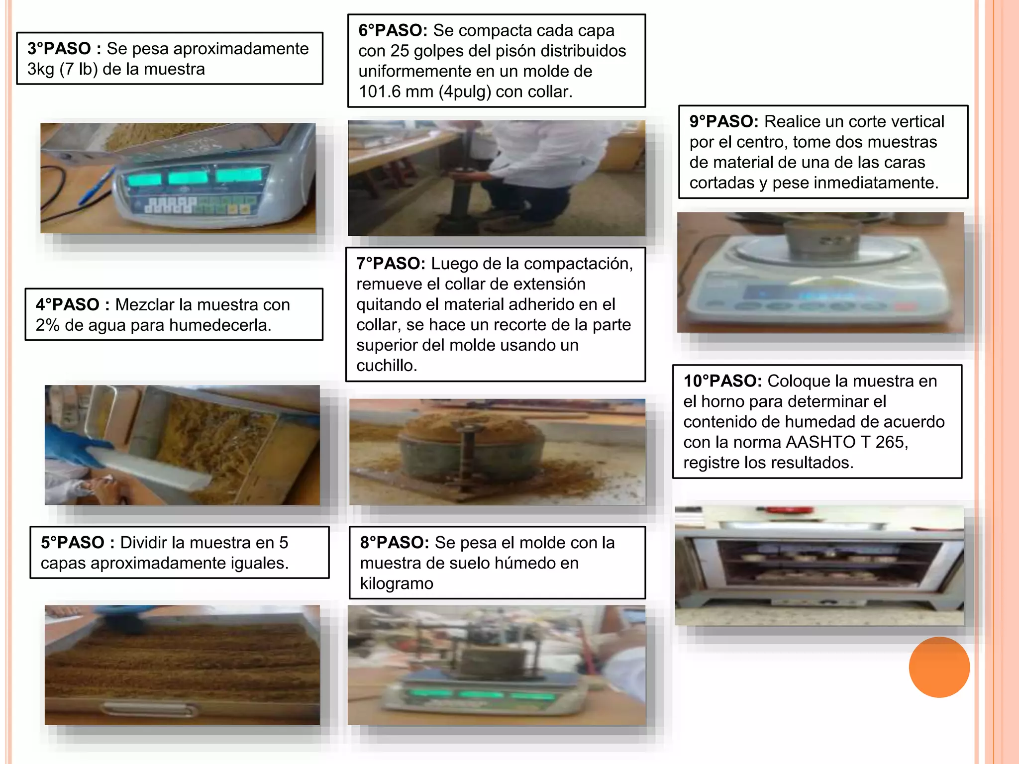 Ensayos de proctor estándar y modificado - cbr | PPTX