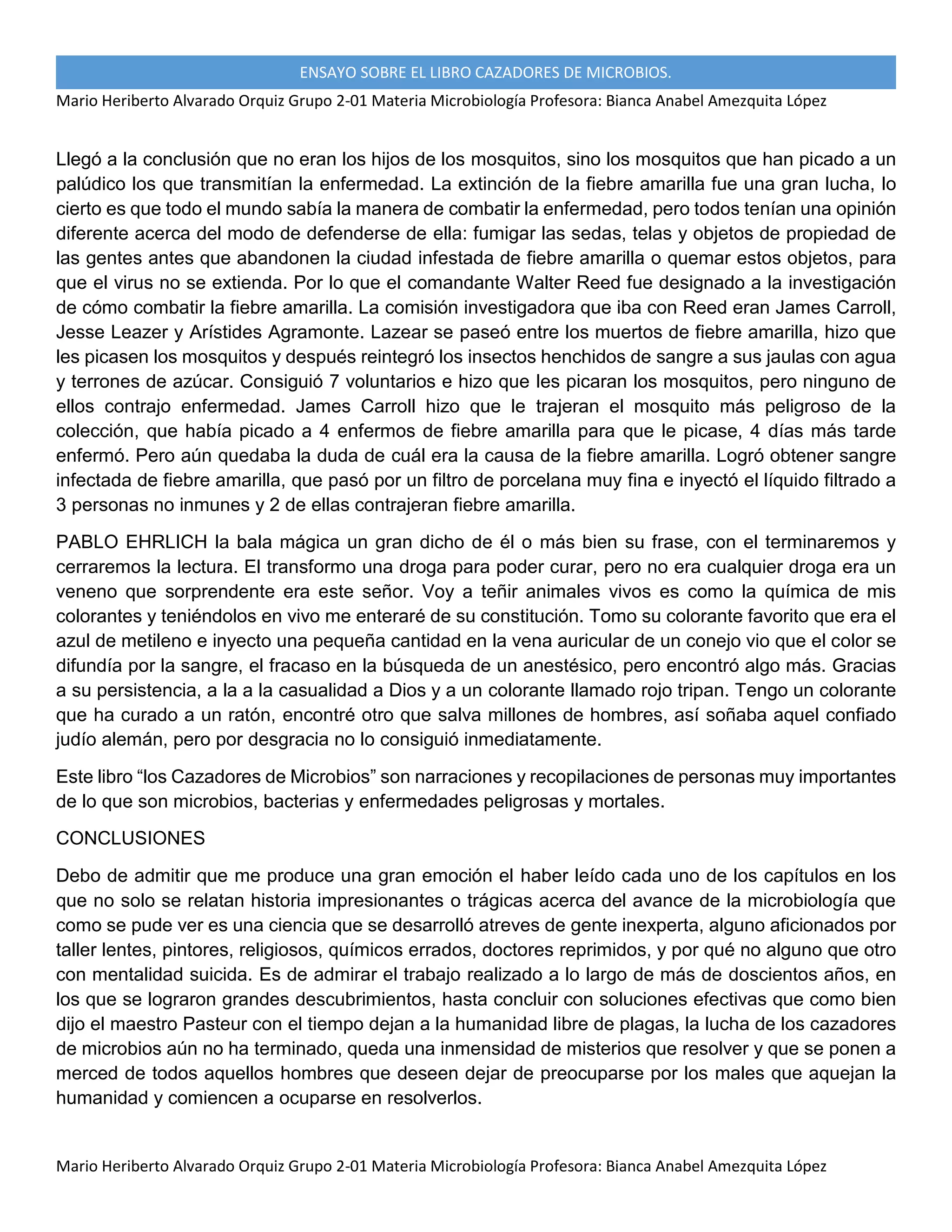 Ensayo sobre el Libro Cazadores de Microbios.docx