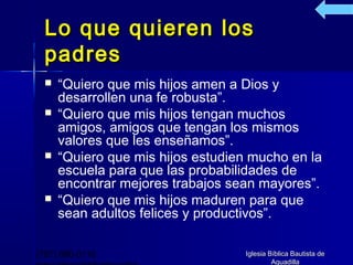 Enseñando los valores cristianos en el hogar | PPT