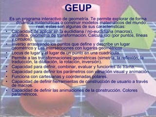 EnseñAnza De La Geometria | PPT