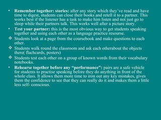 Pair and Groupwork | PPT