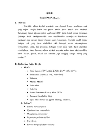 Ensefalitis tb | PDF