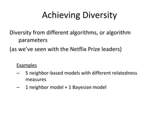 Ensemble Learning Featuring the Netflix Prize Competition and ... | PPT