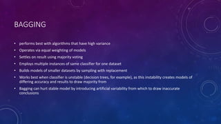 Ensemble learning Techniques | PPTX