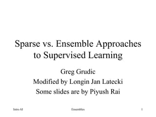 Ensemble Learning bagging, boosting and stacking | PPT