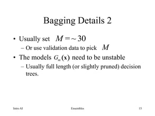 Ensemble Learning bagging, boosting and stacking | PPT