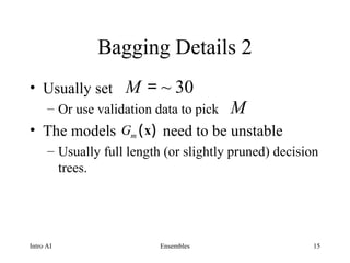 Ensemble Learning bagging and boosting in ML | PPT