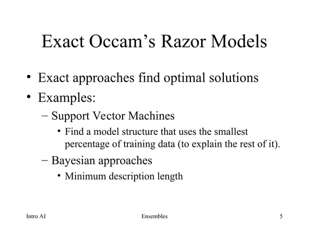 Ensemble Learning bagging and boosting in ML | PPT | Artificial ...