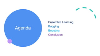 Ensemble Method (Bagging Boosting) | PPTX