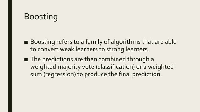 Ensemble methods in machine learning | PPTX | Databases | Computer ...