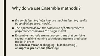 Ensemble methods in machine learning | PPTX