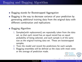 Ensemble modeling and Machine Learning | PPT