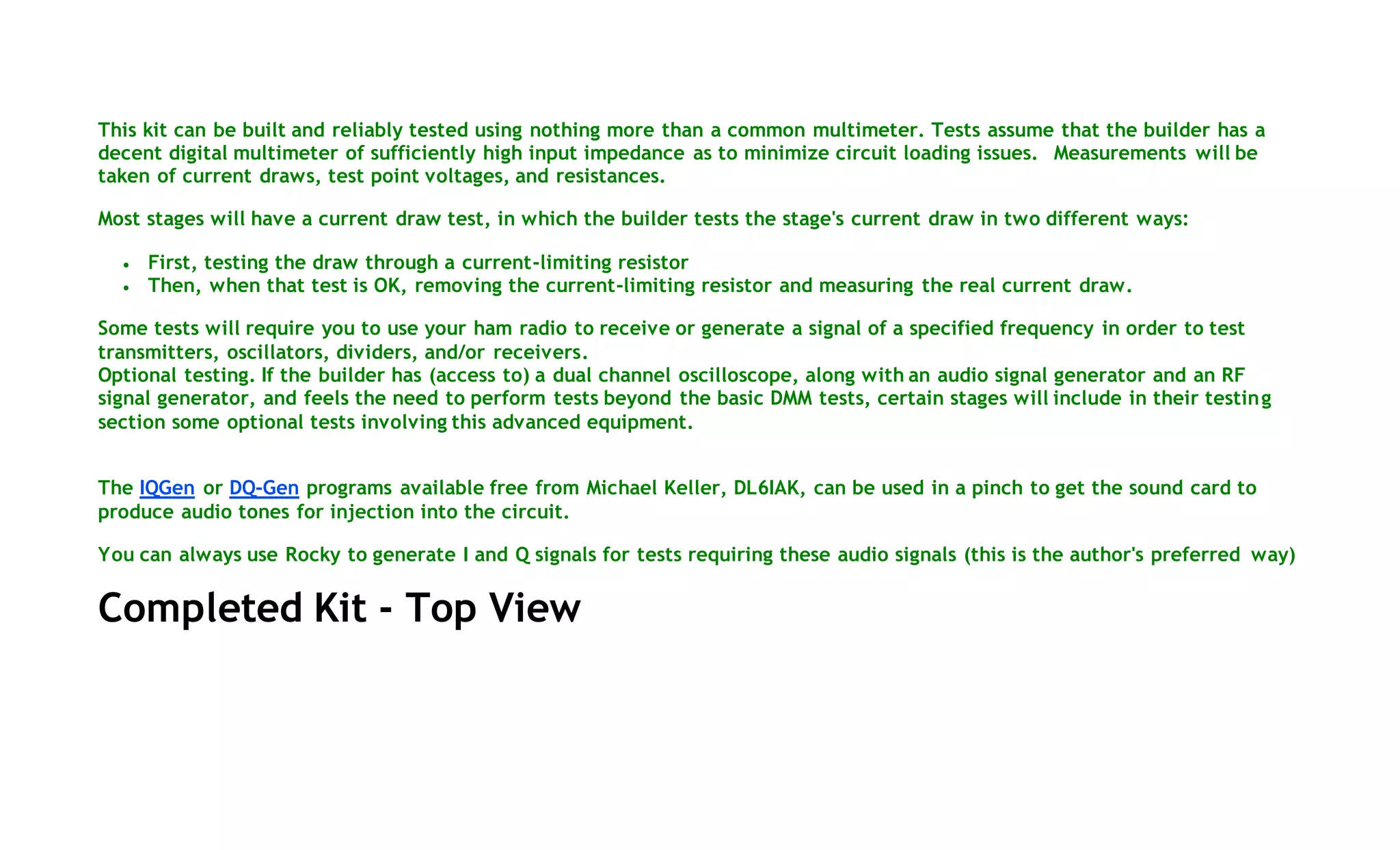 Ensemble rxtx, receptor SDR. | DOCX