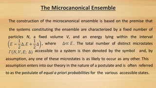 ENSEMBLES.pptx | Physics | Science