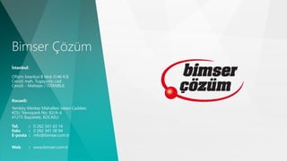 Ensemble Stratejik Planlama ve Performans Yönetimi Modül Sunumu | PPT