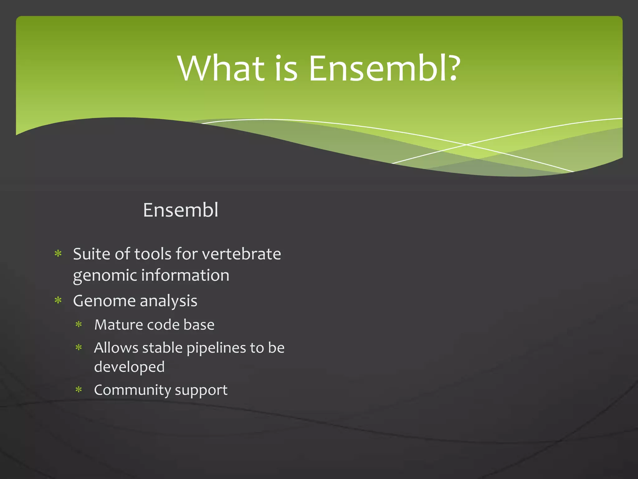 Ensembl plants hsf_d_bolser_2012 | PPTX