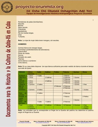 Enseres necesarios-para-la-coronacion-de-shango | PDF