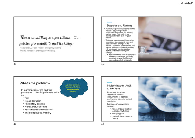 EMERGENCY NURSING - POWPERPOINT PRESENTA | PDF | First Aid | Injuries