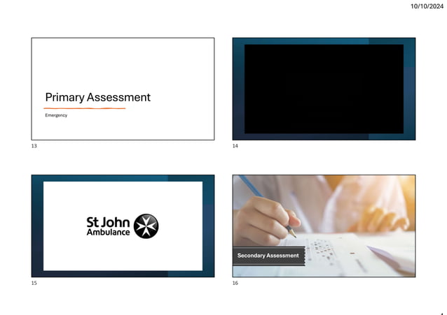 EMERGENCY NURSING - POWPERPOINT PRESENTA | PDF | First Aid | Injuries