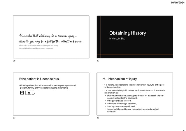 EMERGENCY NURSING - POWPERPOINT PRESENTA | PDF | First Aid | Injuries