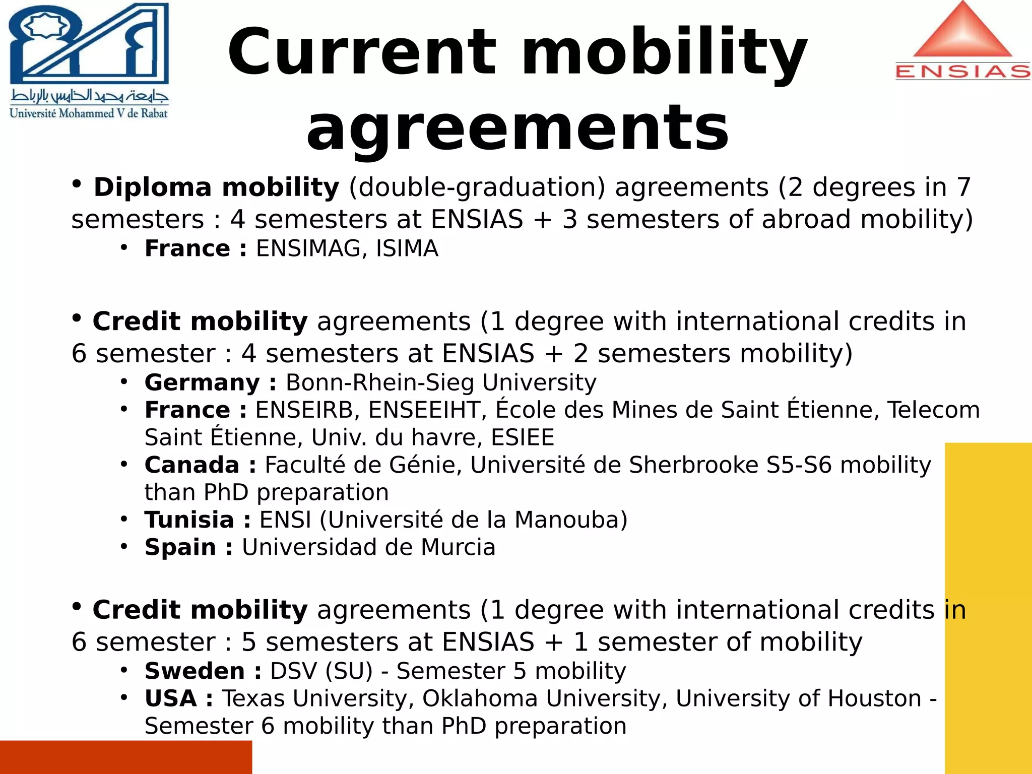 Ensias mobility February 2017 | PDF