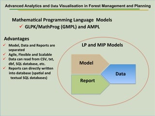 Advanced Analytics and Data Visualisation in Forest Management and Planning | PDF