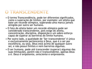 Ensino religioso transcedente | PDF