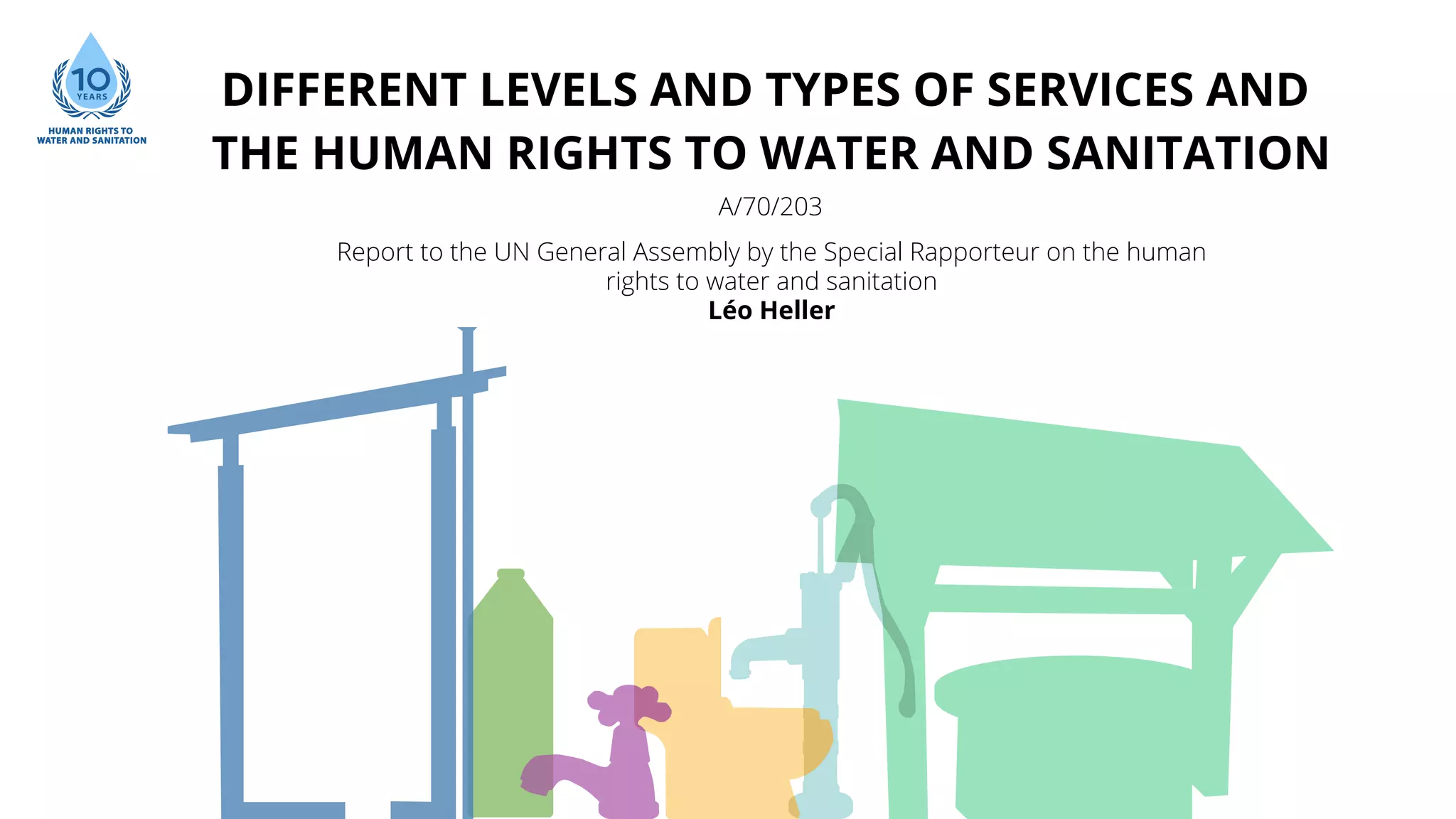 Different Levels and Types of Services and the Human Rights to Water ...