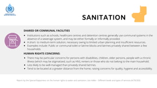 Different Levels and Types of Services and the Human Rights to Water ...