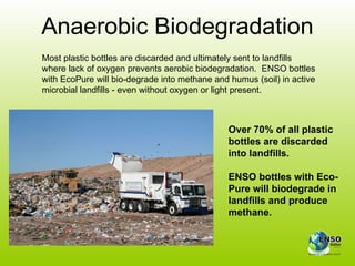 Enso Bottles Power Point Roden Enterprises 2010 | PPT | Chemistry | Science