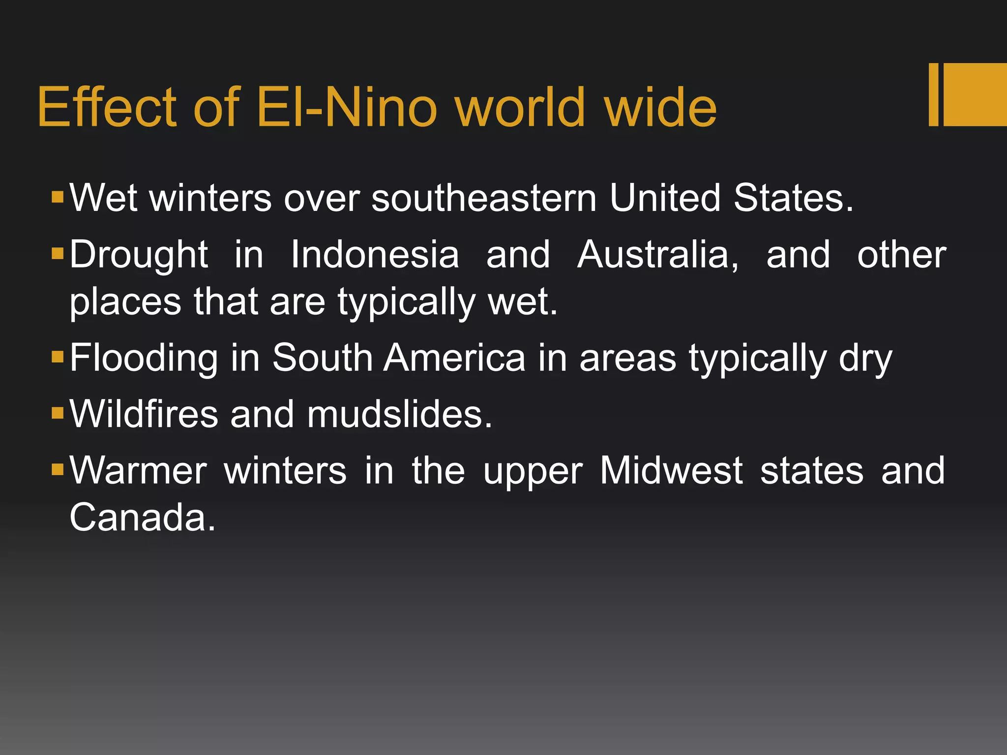 Enso cycle La Nina & El Nino | PPTX