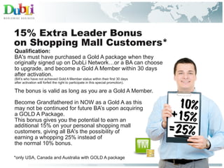 En special bonus(us) | PPT