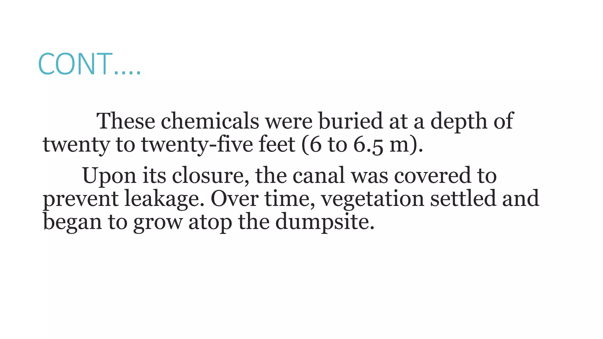 love canal tragedy | PPTX