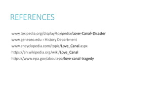 love canal tragedy | PPTX
