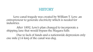 love canal tragedy | PPTX