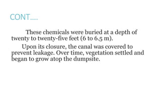 love canal tragedy | PPTX