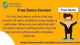 Enstella EDB to PST Converter Software | PDF