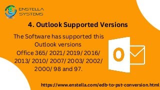 Enstella EDB to PST Converter Software | PDF